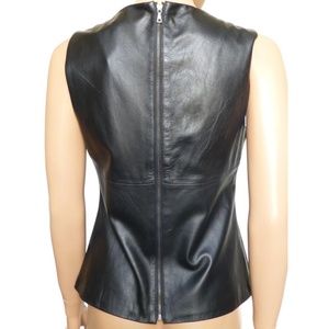 Trina Turk | Tops | New Trina Turk Leather Tank Top | Poshmark